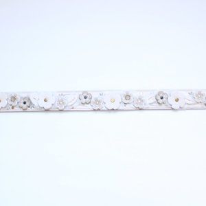 Coach | Bags | Nwt Coach Cream Tea Rose Leather Bagguitar Strap | Poshmark